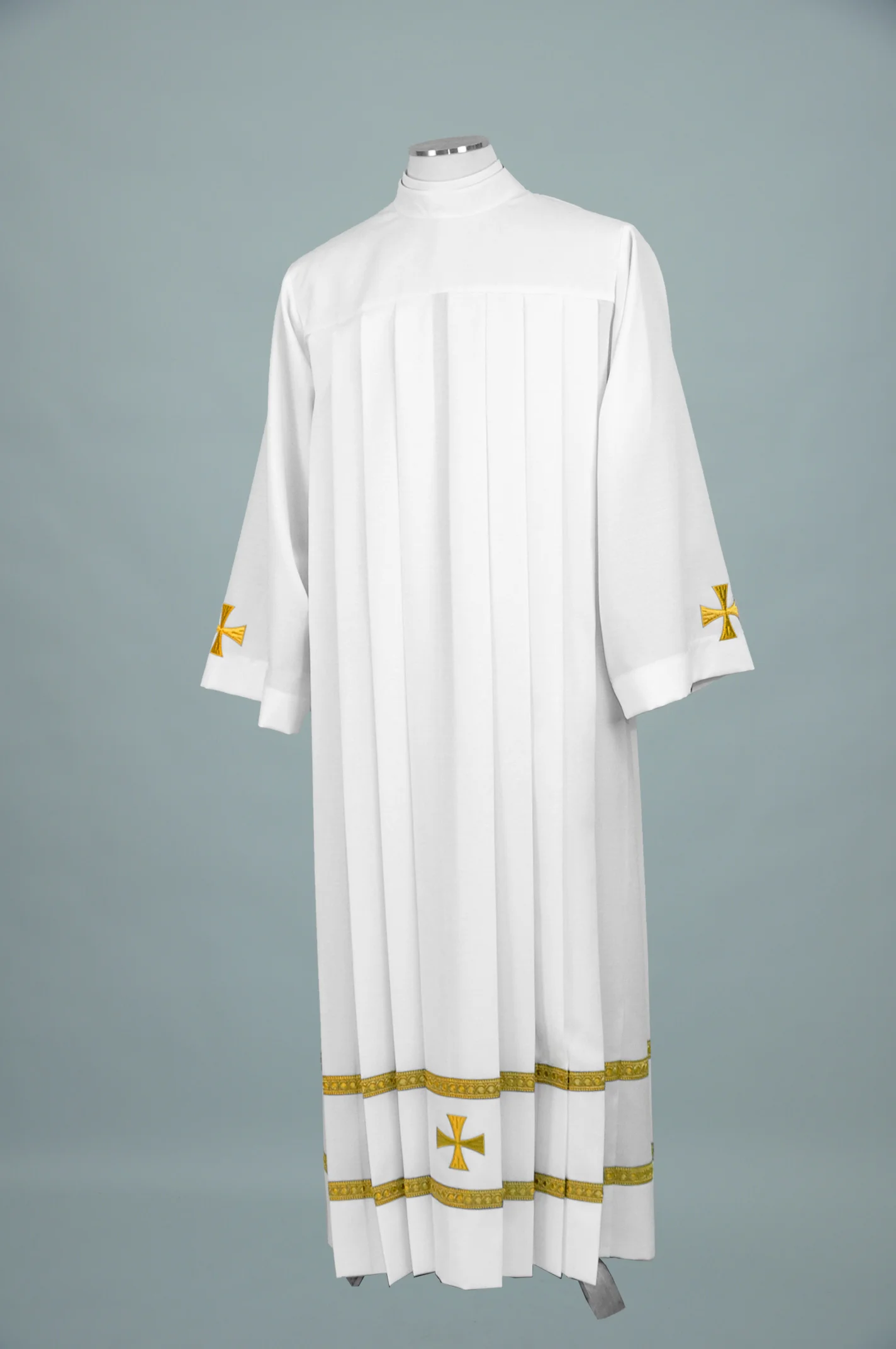 Albs: Vatican Style W/ Gold Trim — The House of Hansen, Inc.