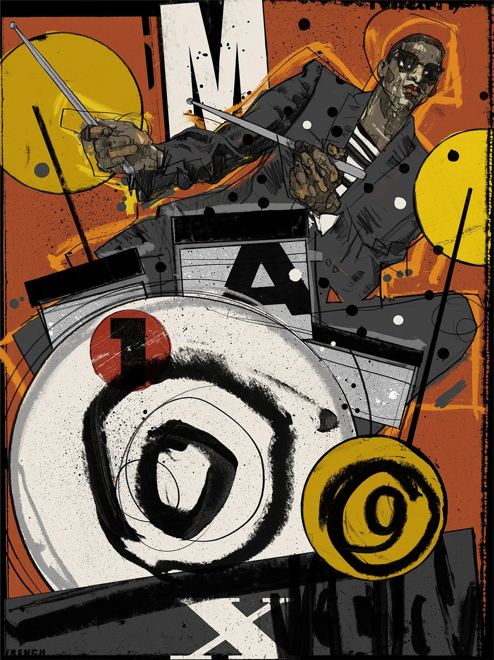 ILLUSTRATION / POSTERS (NEW) — MARTIN FRENCH