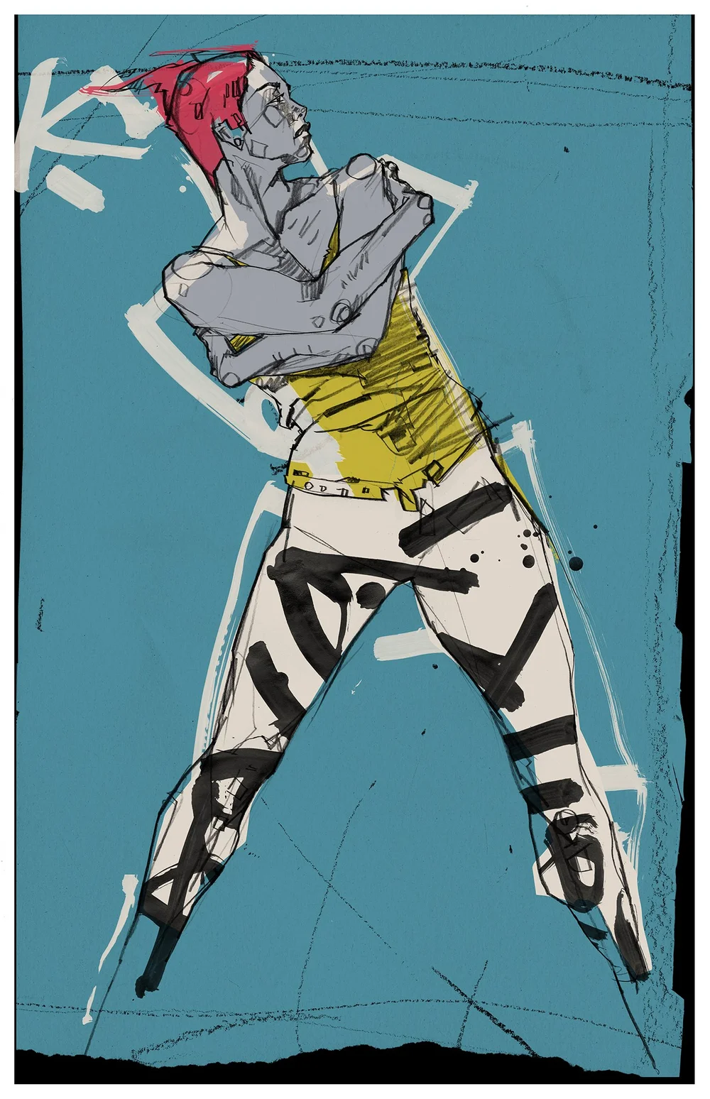 SKETCHBOOK — Martin French