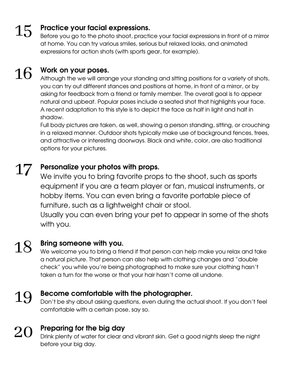 Get Ready For Your Upcoming Senior Portrait Session With This Guide — HM Design & Photography