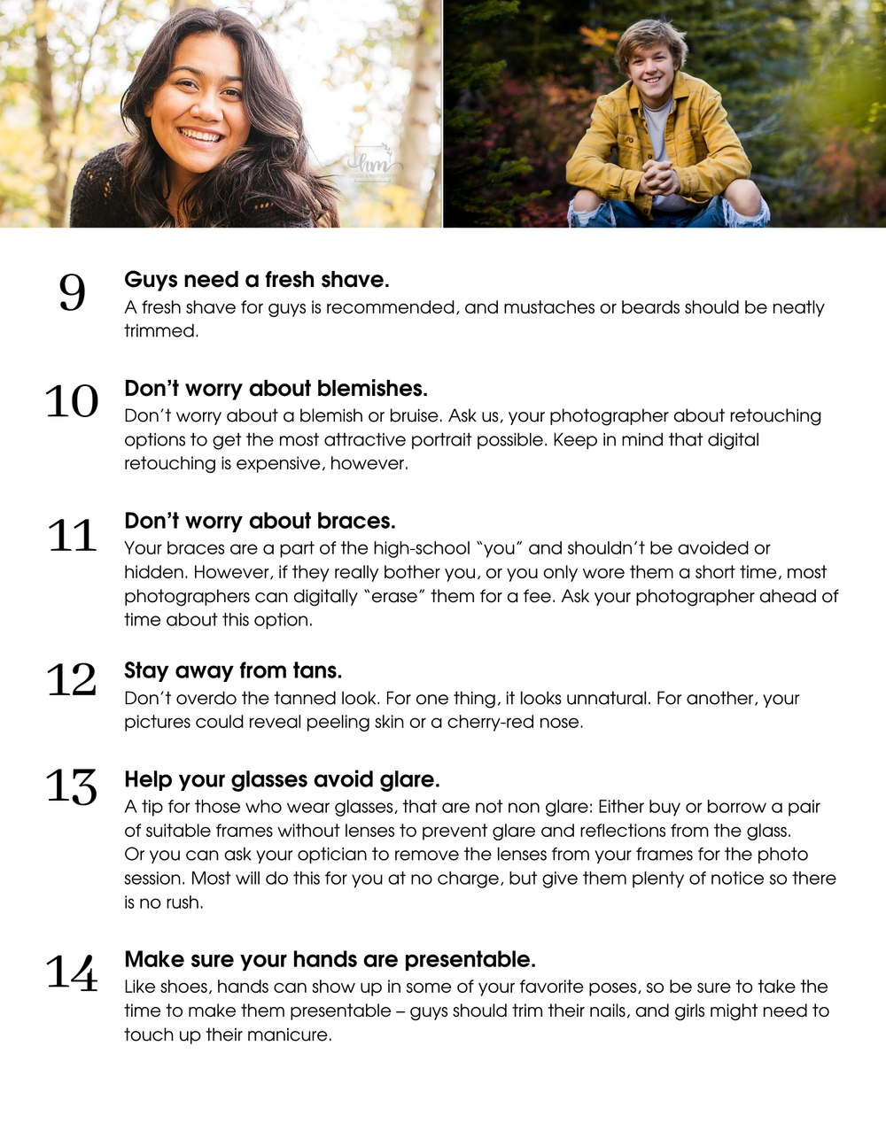 Get Ready For Your Upcoming Senior Portrait Session With This Guide — HM Design & Photography