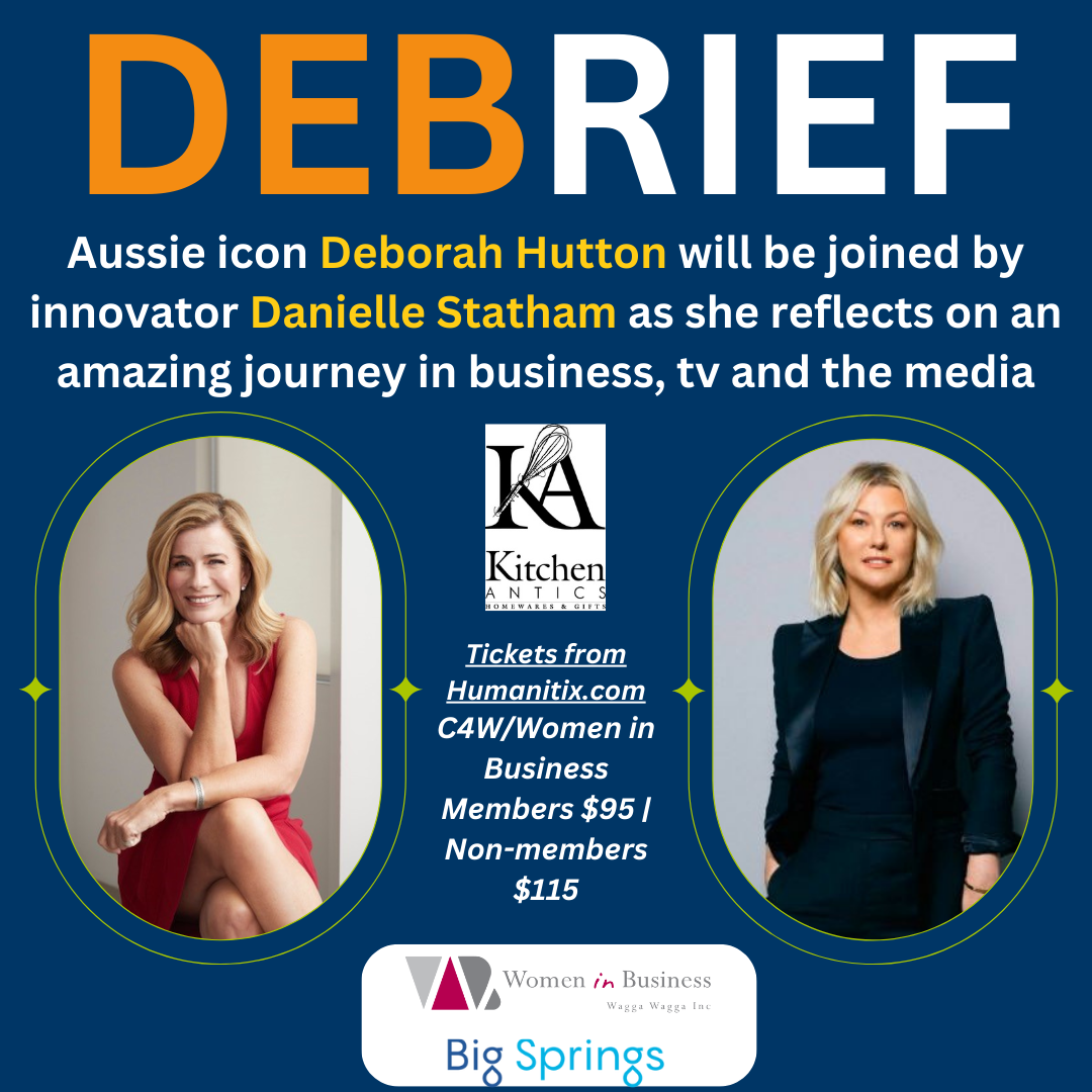 Debrief with Deborah Hutton and Danielle Statham — Women in Business ...