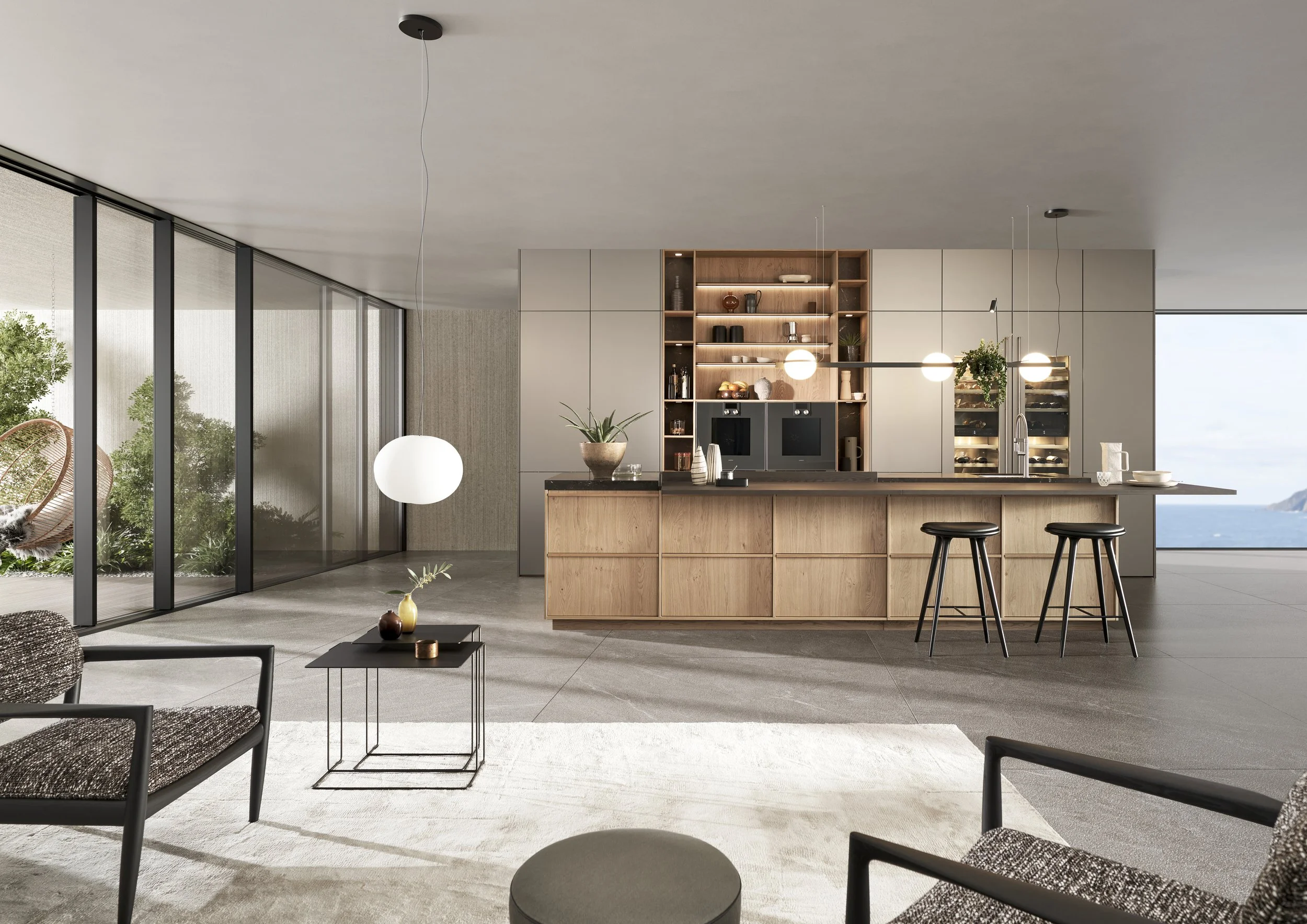 LEICHT Kitchens | LEICHT Showroom London | THE ARCHITECTURAL KITCHEN ...