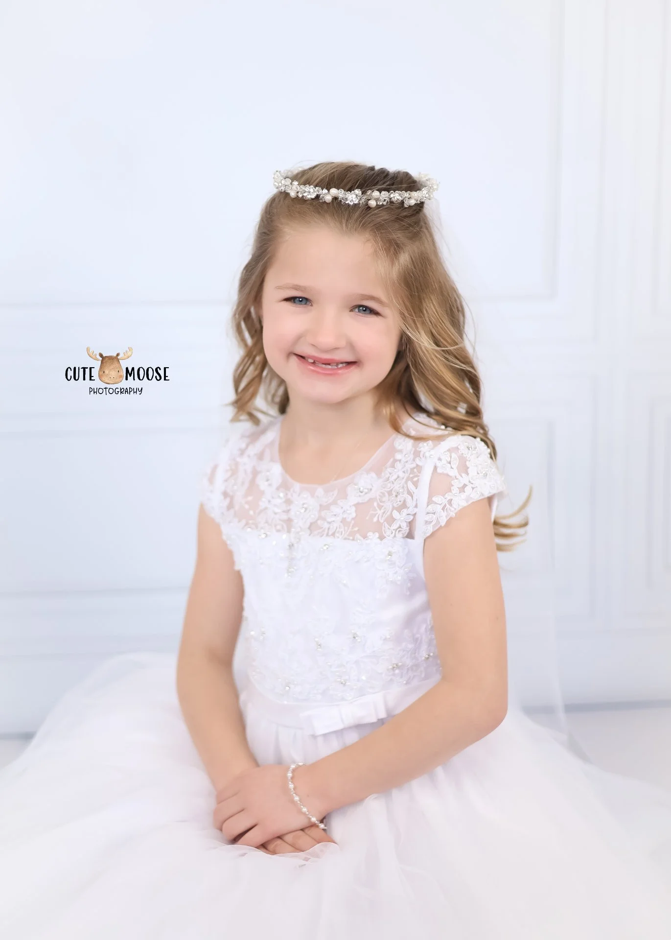 Lily - First Communion Session — Cute Moose Photography