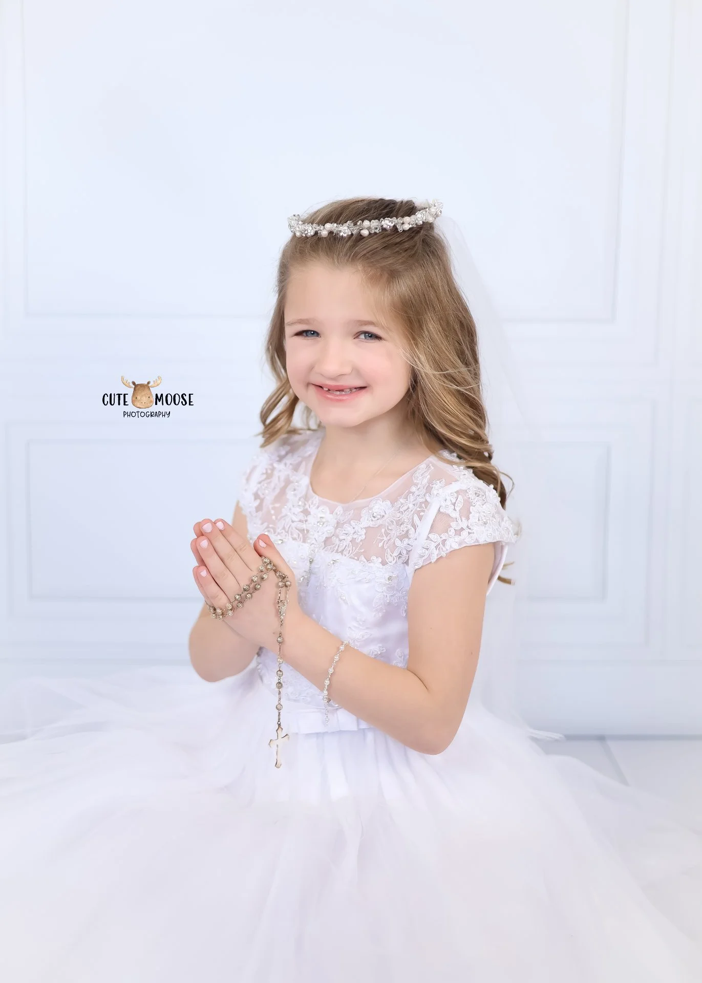 Lily - First Communion Session — Cute Moose Photography