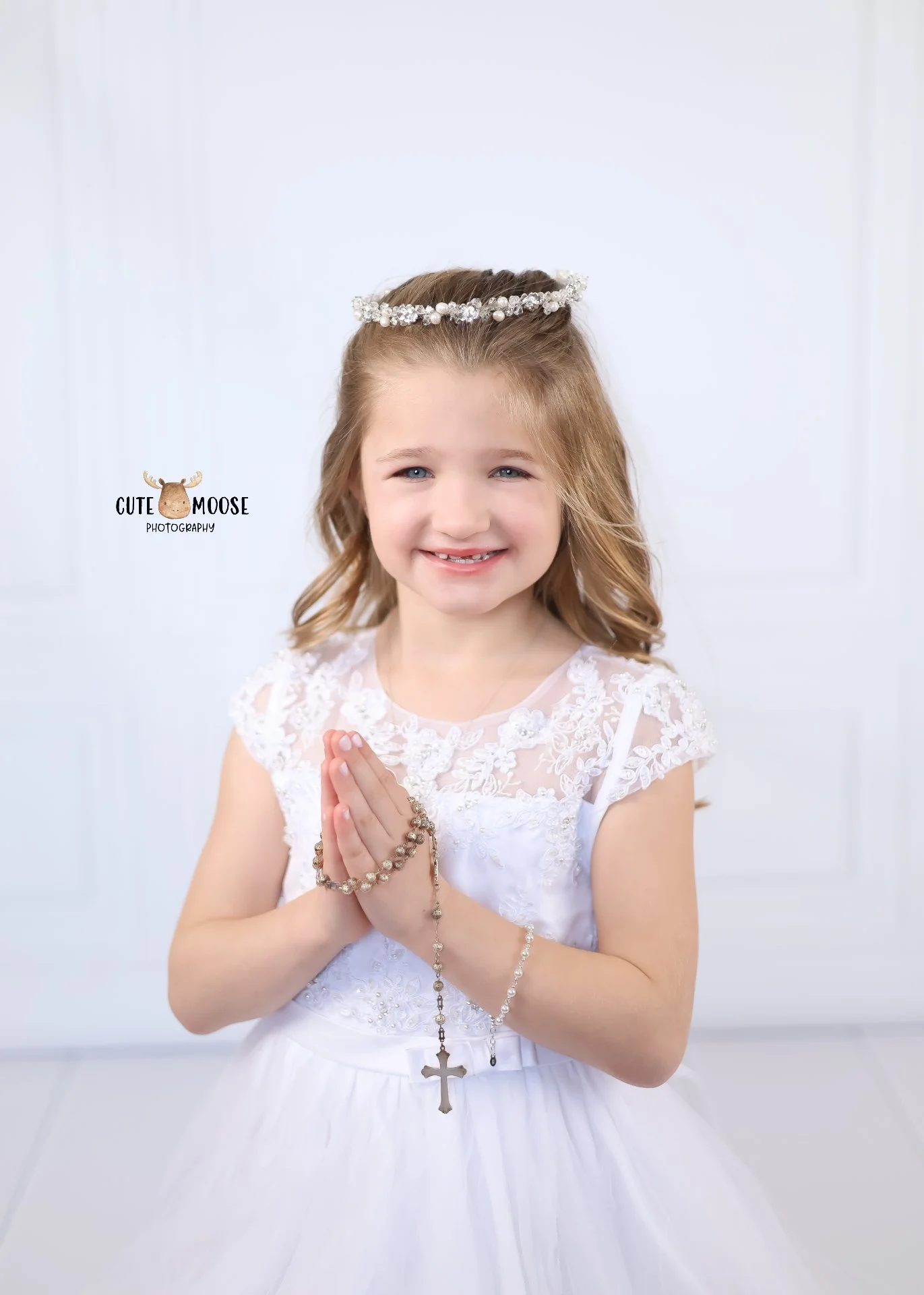 Lily - First Communion Session — Cute Moose Photography