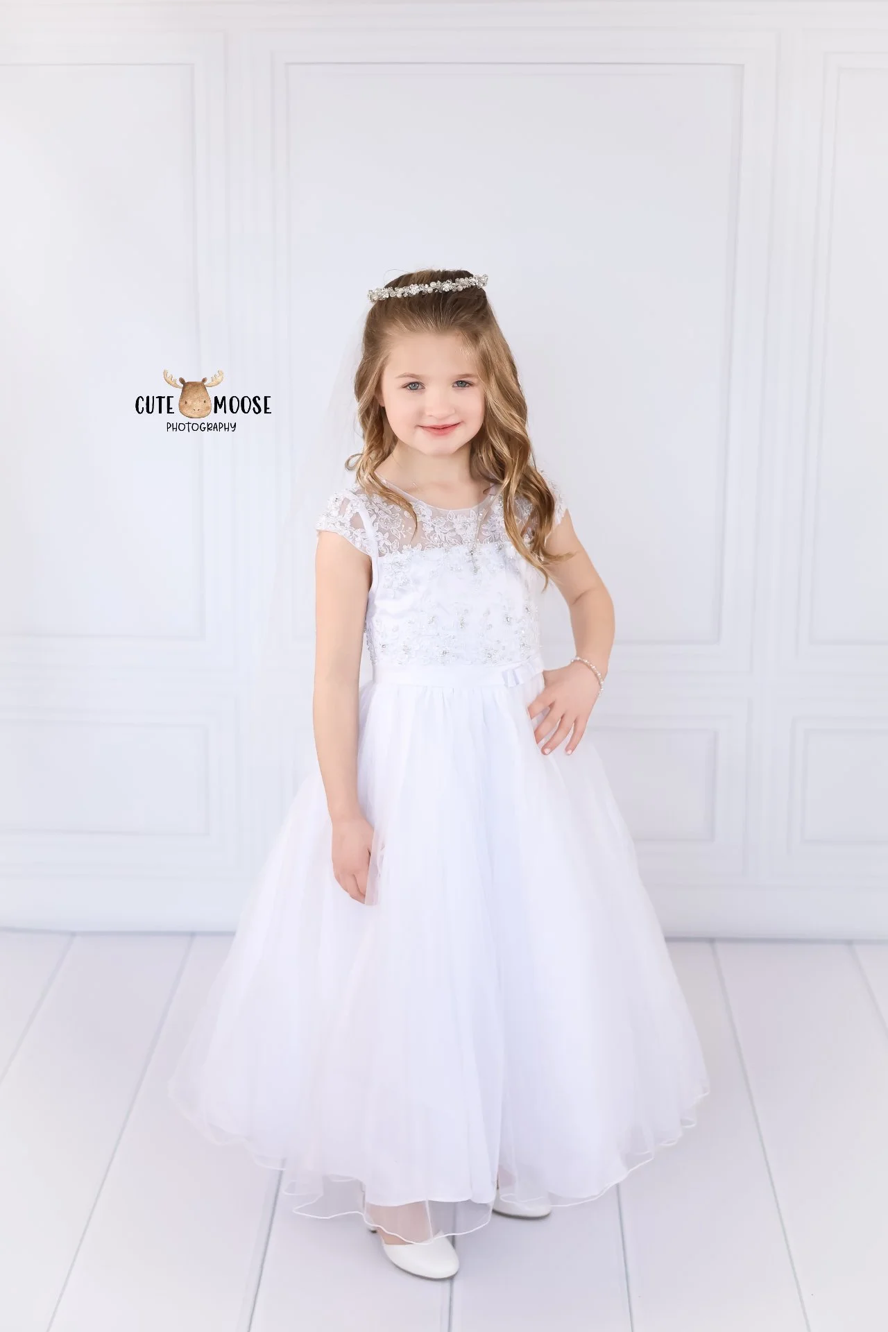 Lily - First Communion Session — Cute Moose Photography