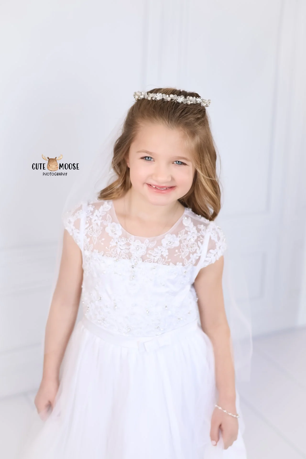 Lily - First Communion Session — Cute Moose Photography