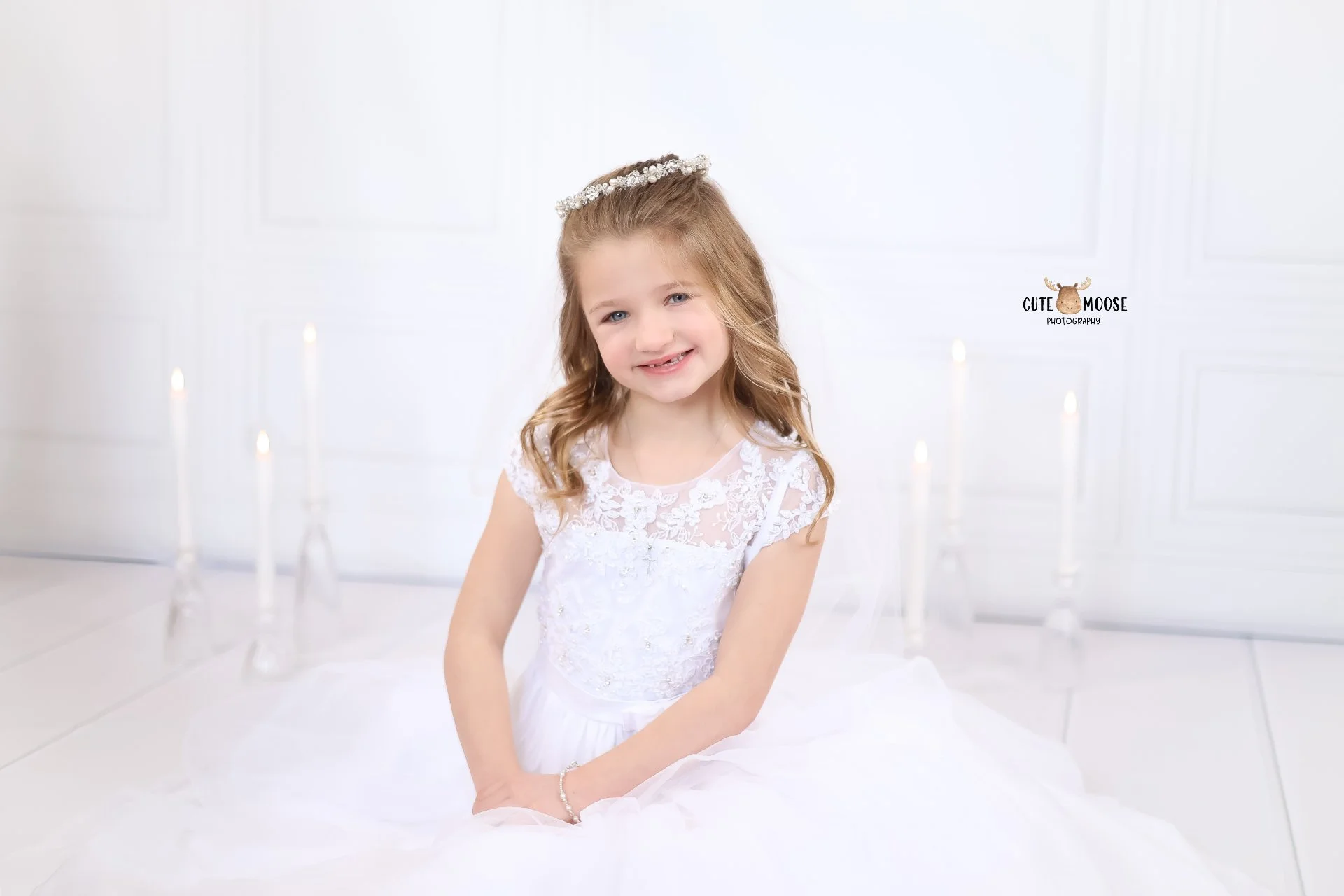 Lily - First Communion Session — Cute Moose Photography
