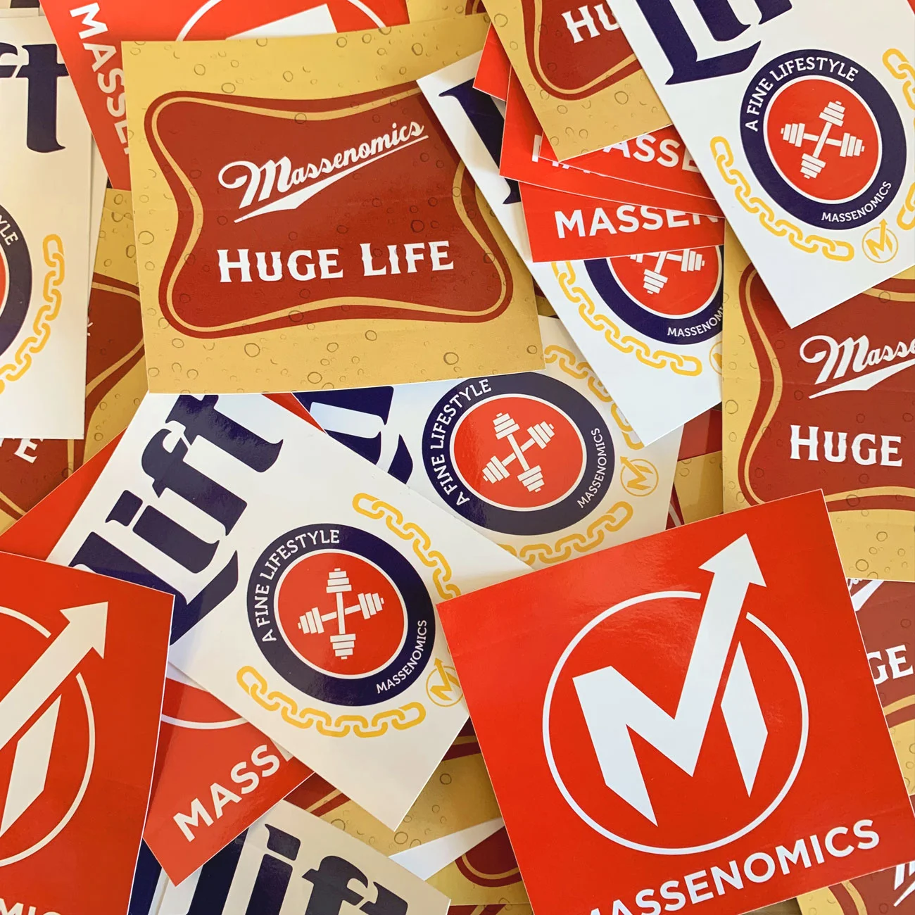 Premium Sticker Pack 2 — Massenomics