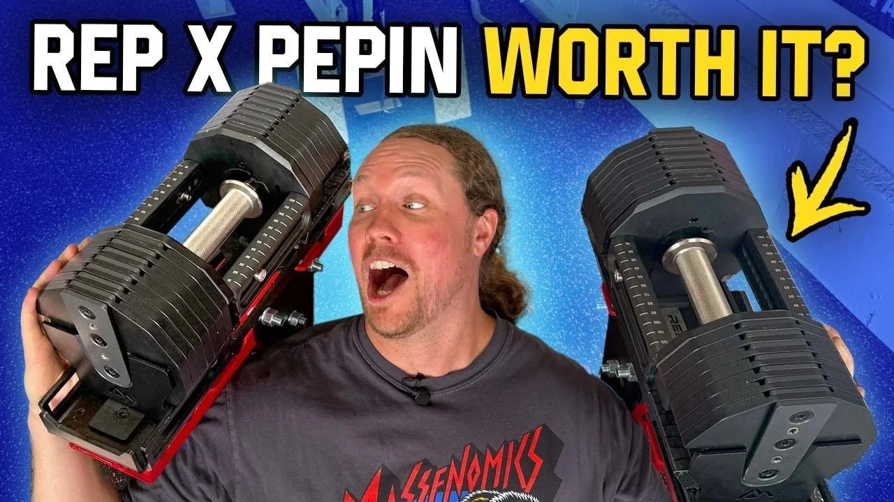 Rep x Pepin Adjustable Dumbbells – Long Term Reppin Review — Massenomics