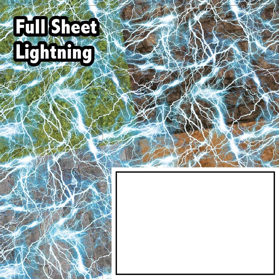5E Spell Effects (3 Die-Cut Pages) — Arcknight