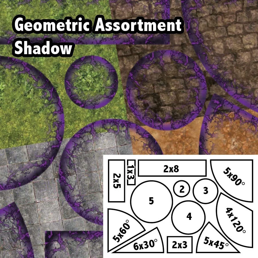 5E Spell Effects (3 Die-Cut Pages) — Arcknight