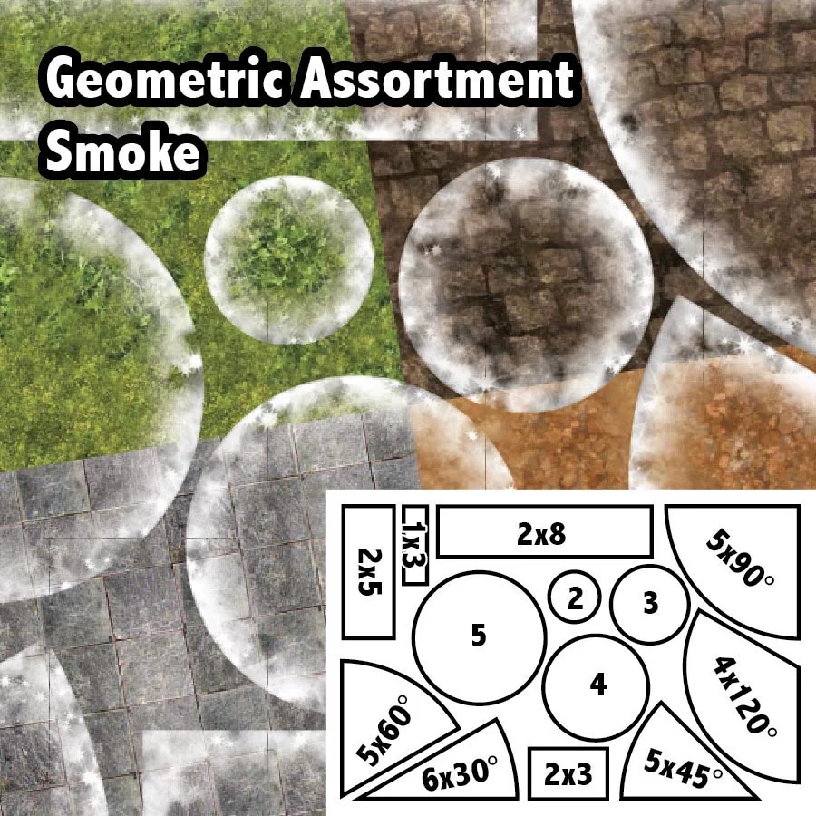 5E Spell Effects (3 Die-Cut Pages) — Arcknight