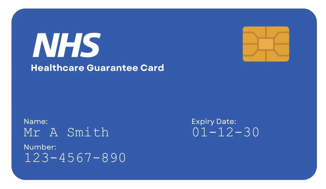 The NHS guarantee card — Adam Smith Institute