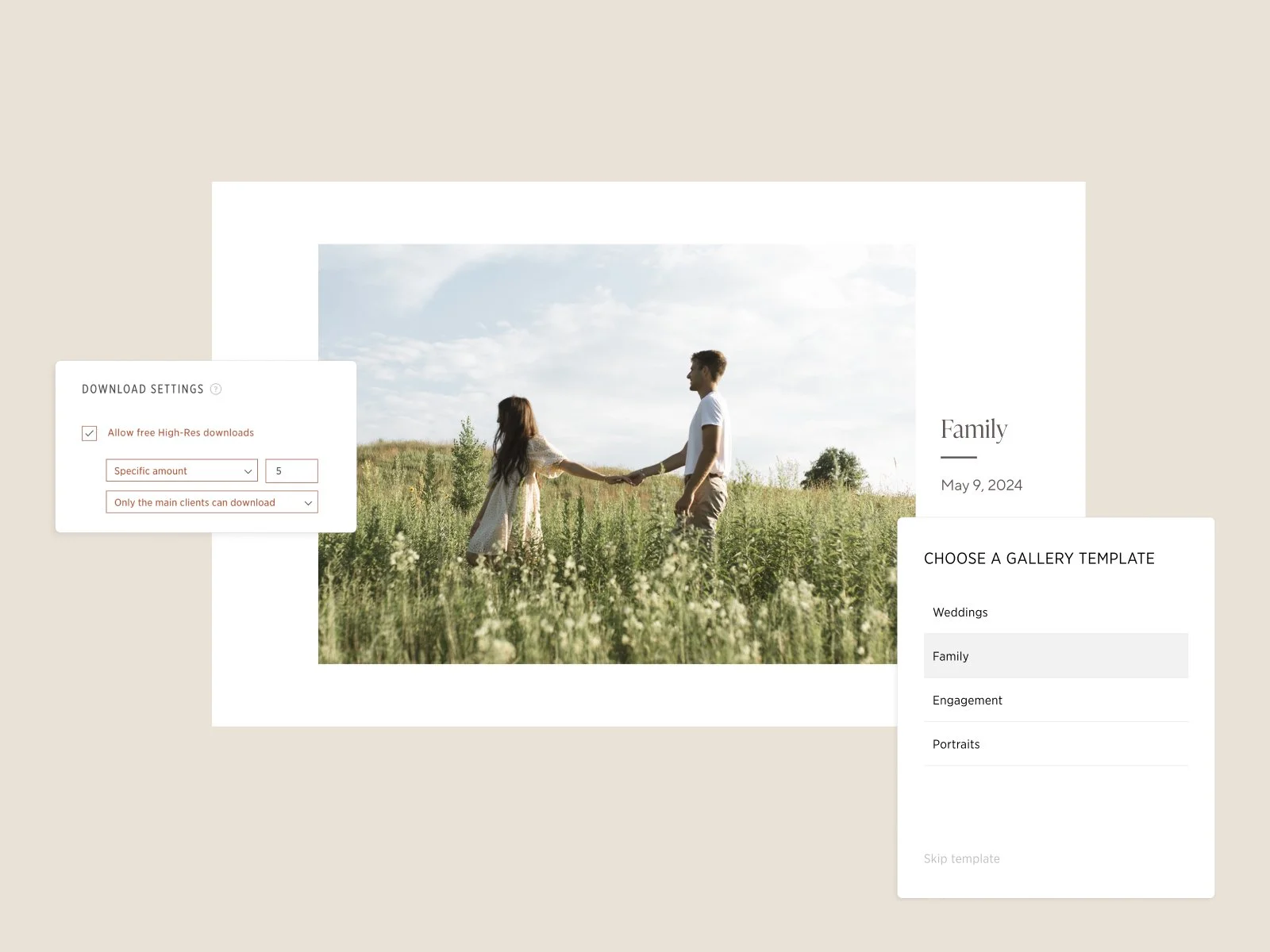 Gallery Templates: Set-Up Once, Use Forever — Pic-Time Blog