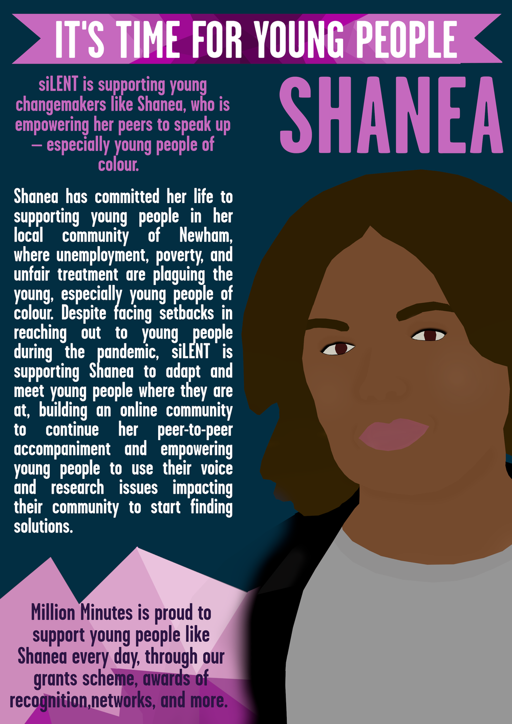 Shanea the changemaker — Million Minutes
