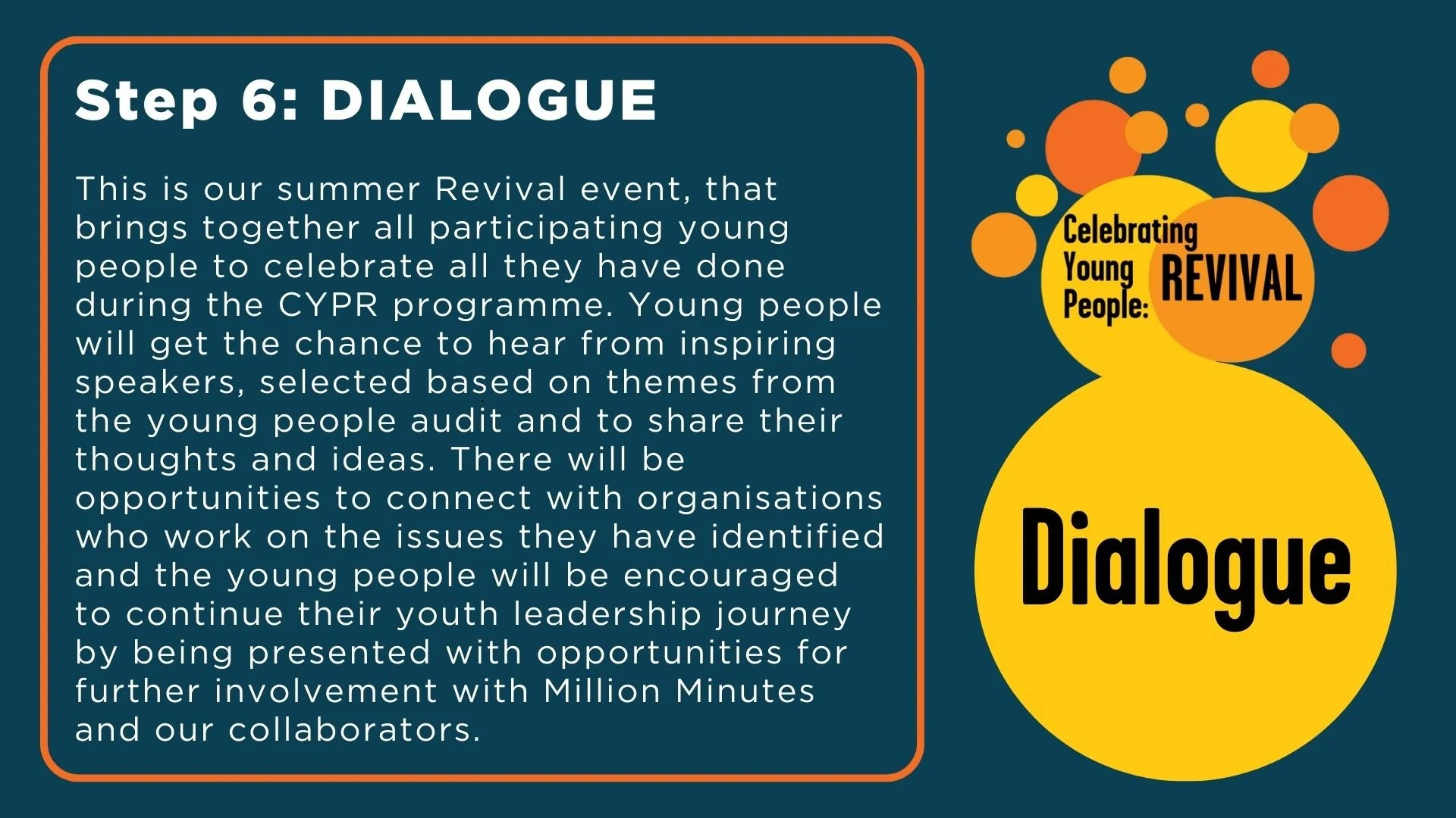 Celebrating Young People: Revival — Million Minutes