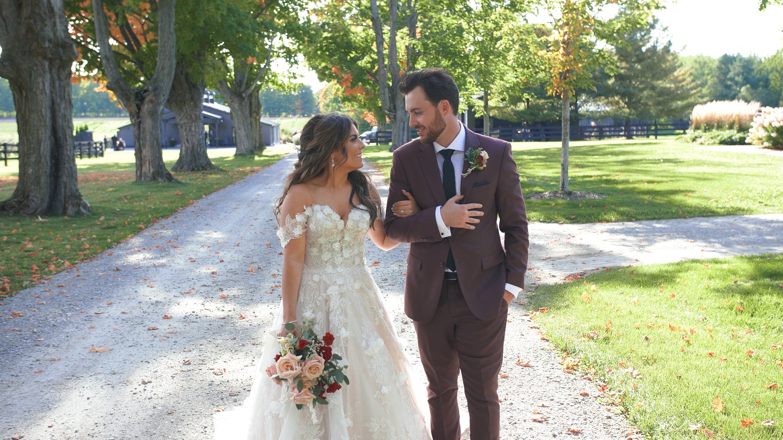 Shay and Garner's Words of Love at Braestone Farm in Coldwater, Ontario ...