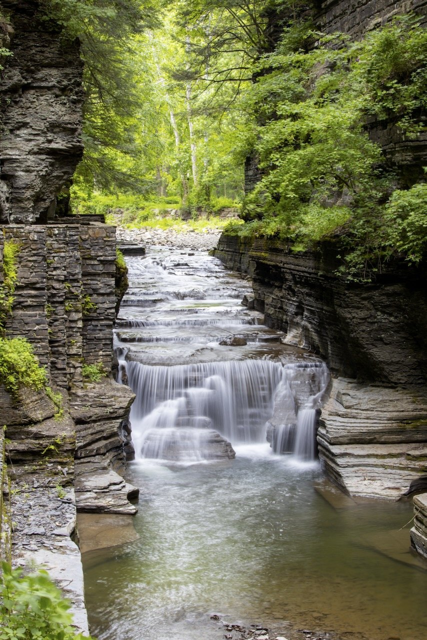Tremann Robert H Treman State Park — Space Art Travel Bureau