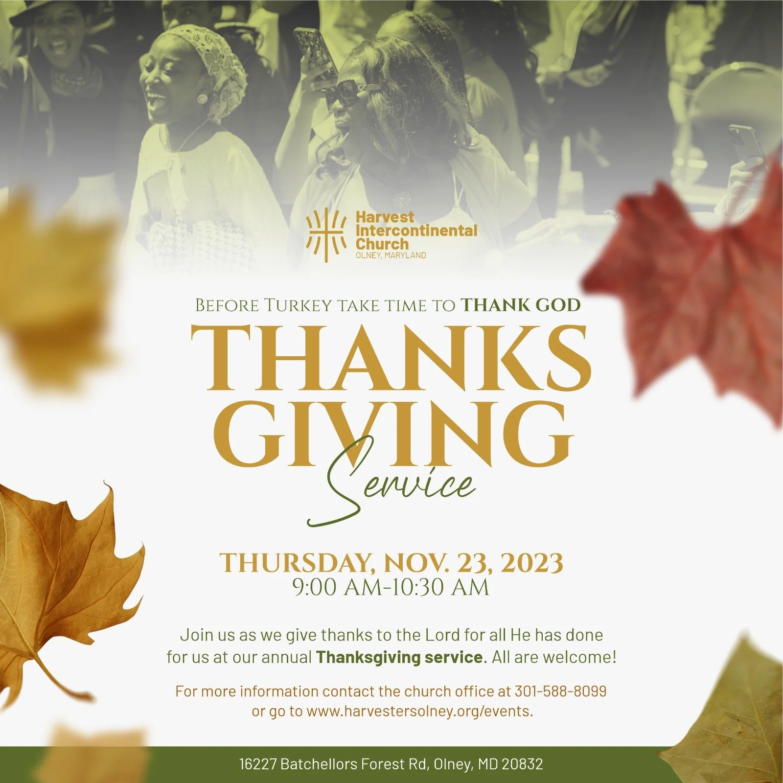 Events — Harvest Intercontinental Church—Olney