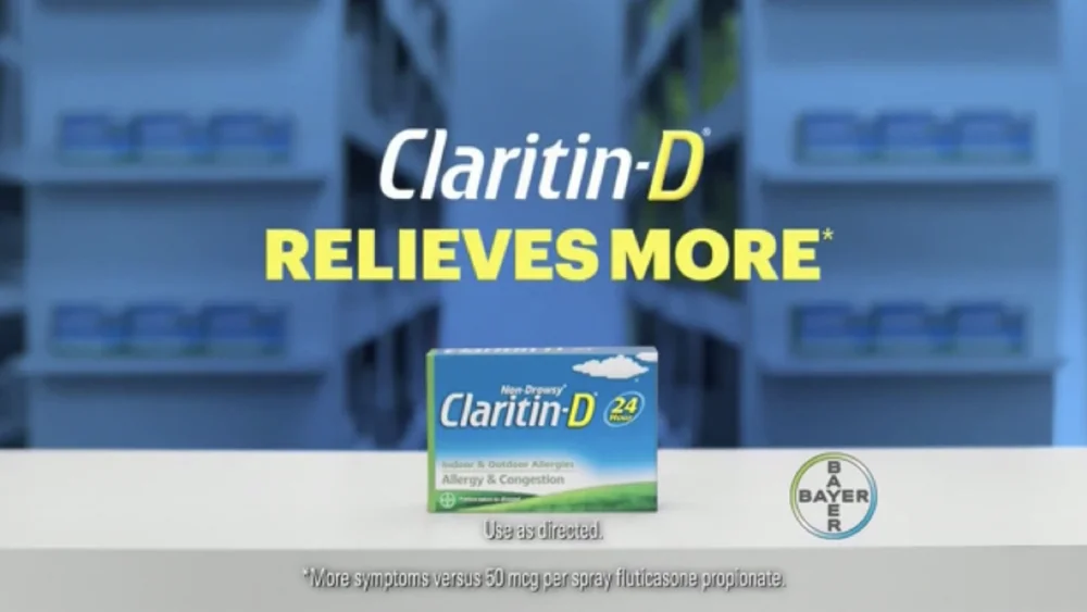 Claritin D Commercial