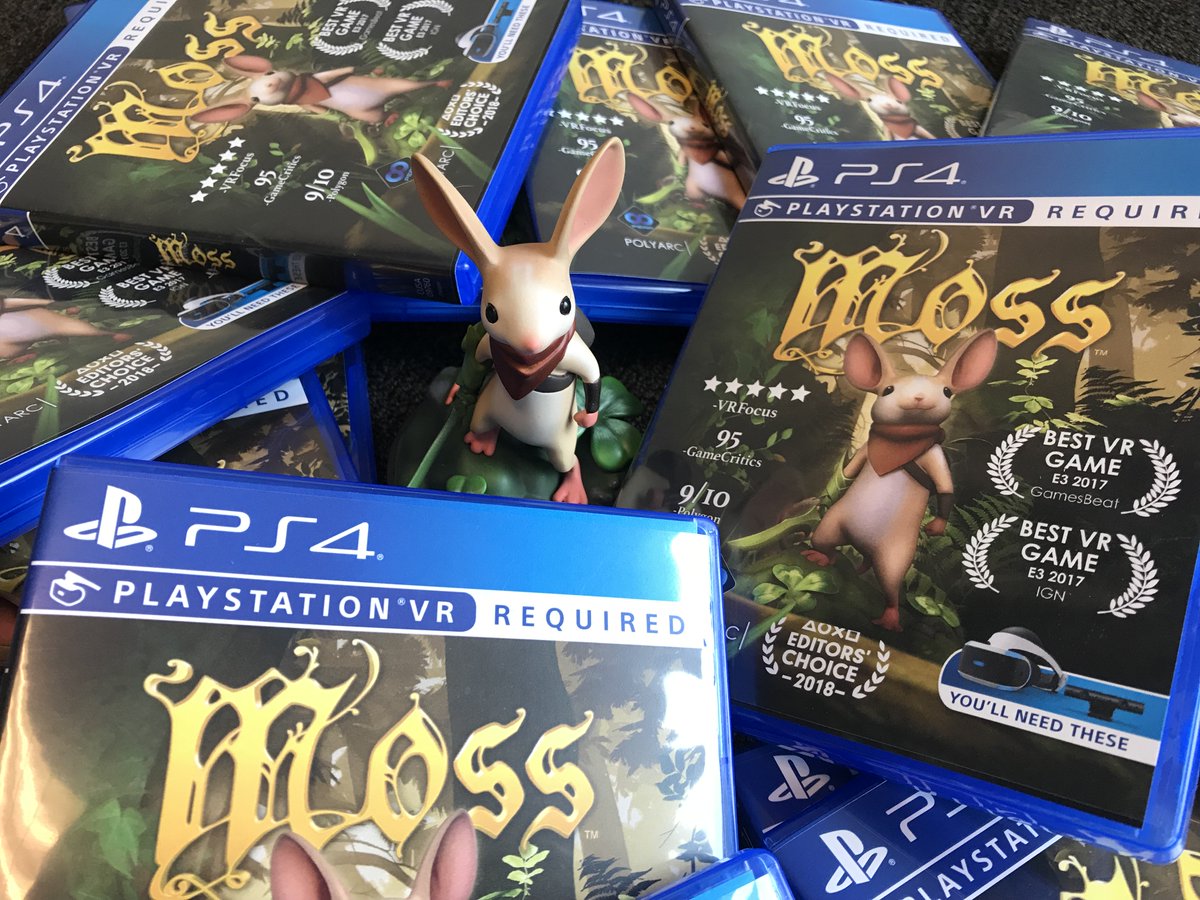 PlayStation’s Editor’s Choice Award Recipient Moss gets Physical Disc ...