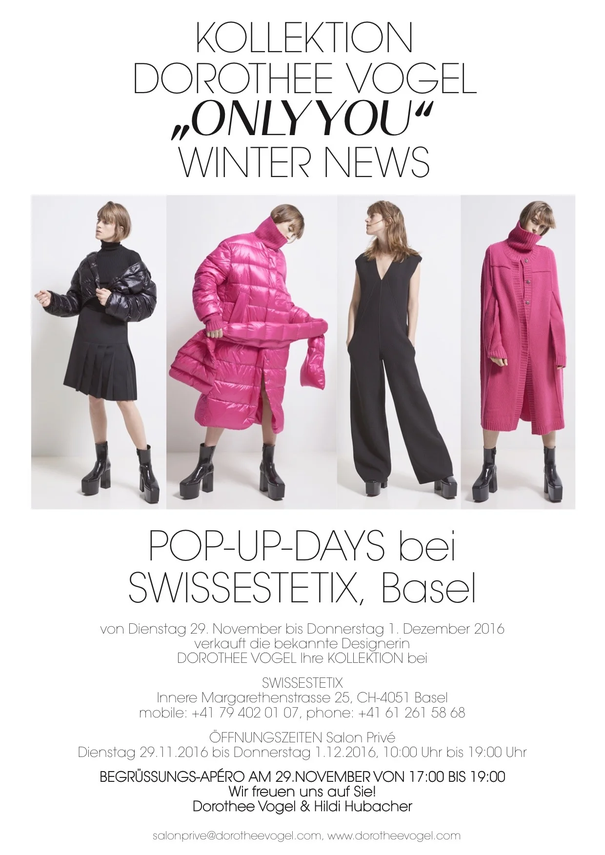 Pop-up-Days bei swissestetix | Dr. Mitra Modaressi | swissestetix Basel