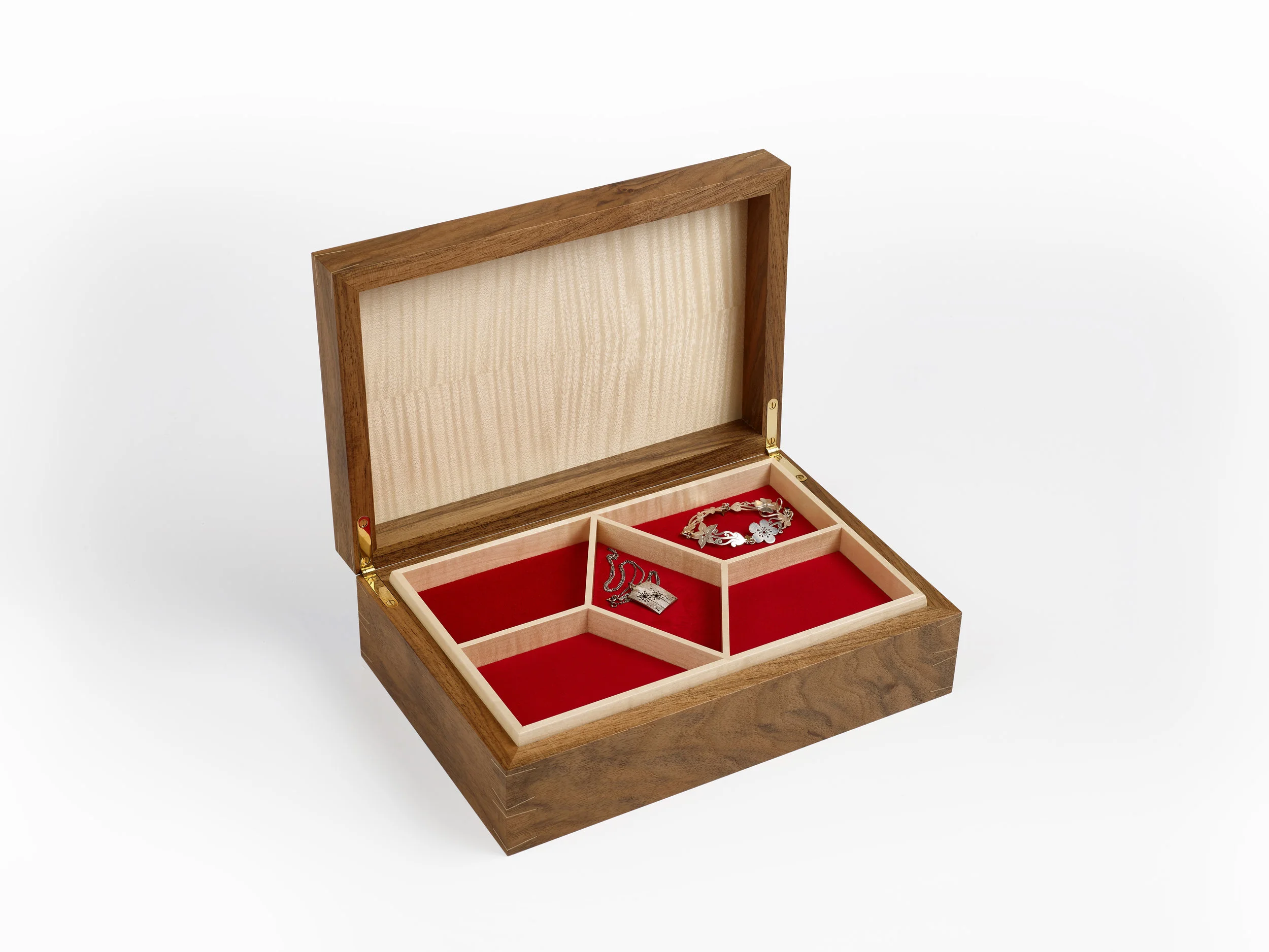 Ripple Jewellery Box — Andrew Strickland Furniture