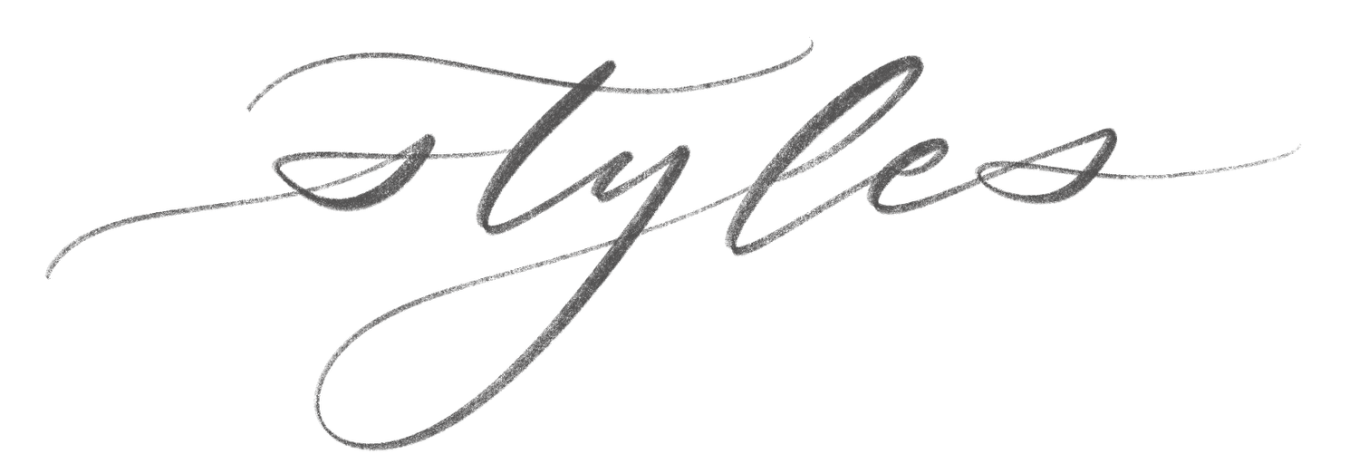 STYLES — Fawn Lettering