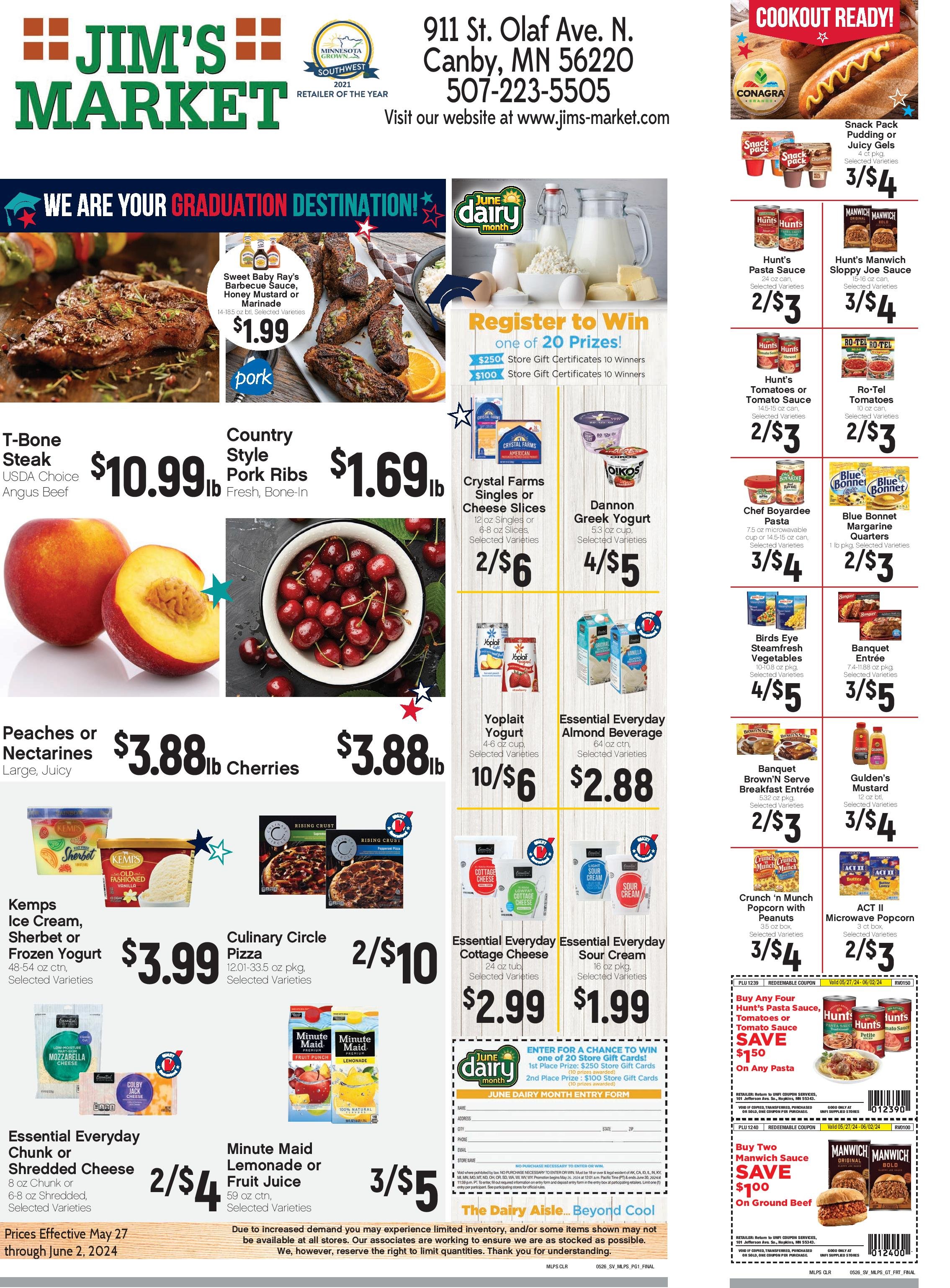 Jim's Market - Homepage