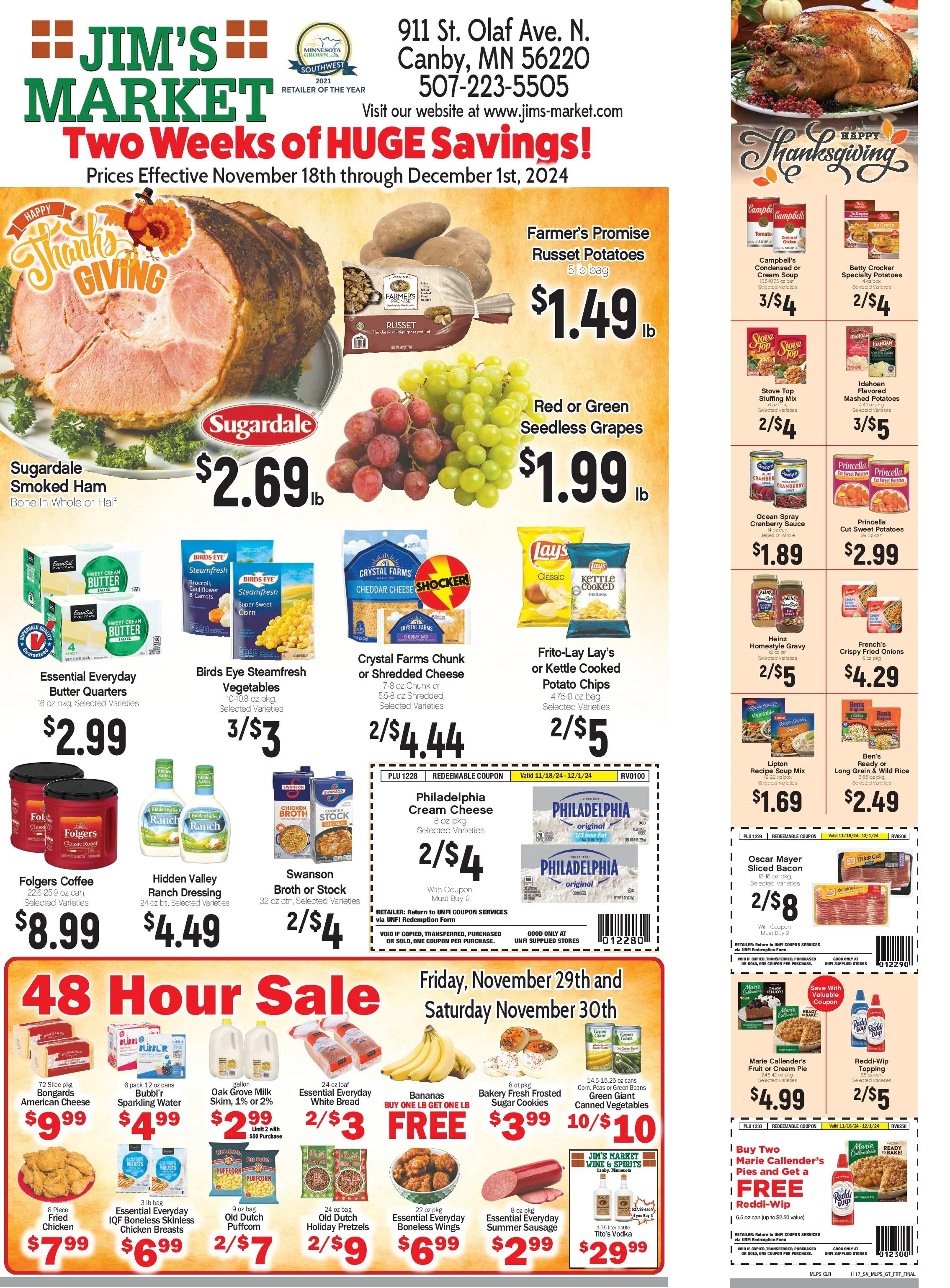 Jim's Market - Homepage