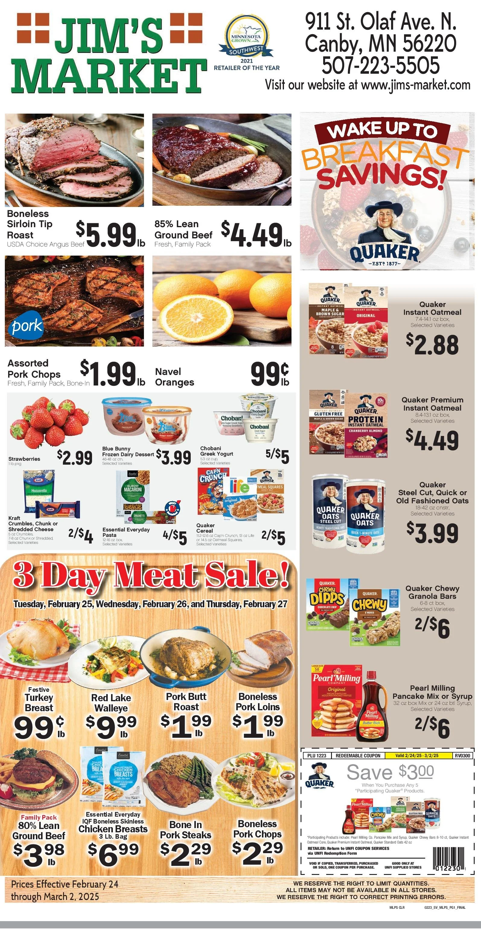 Jim's Market - Homepage