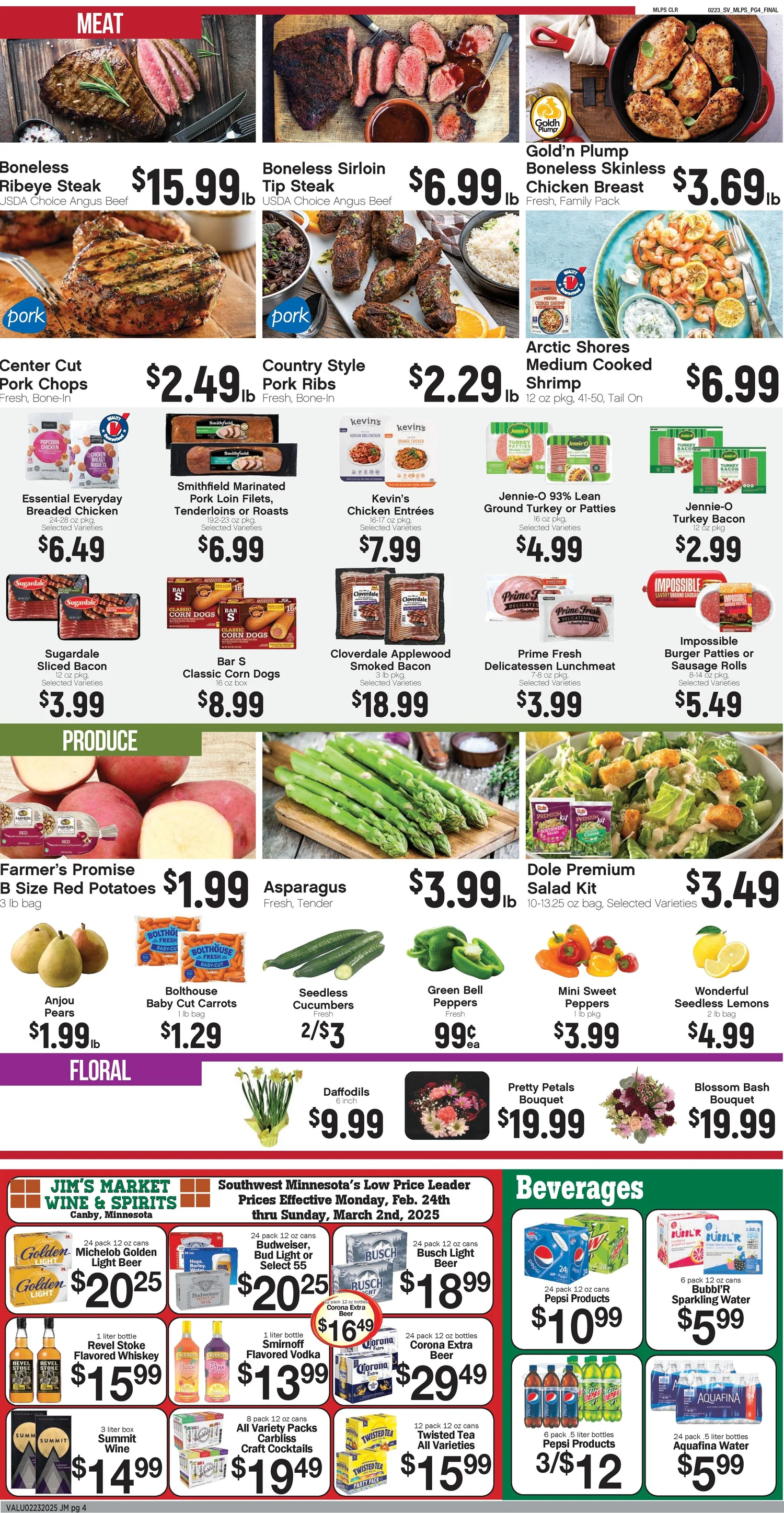Jim's Market - Homepage