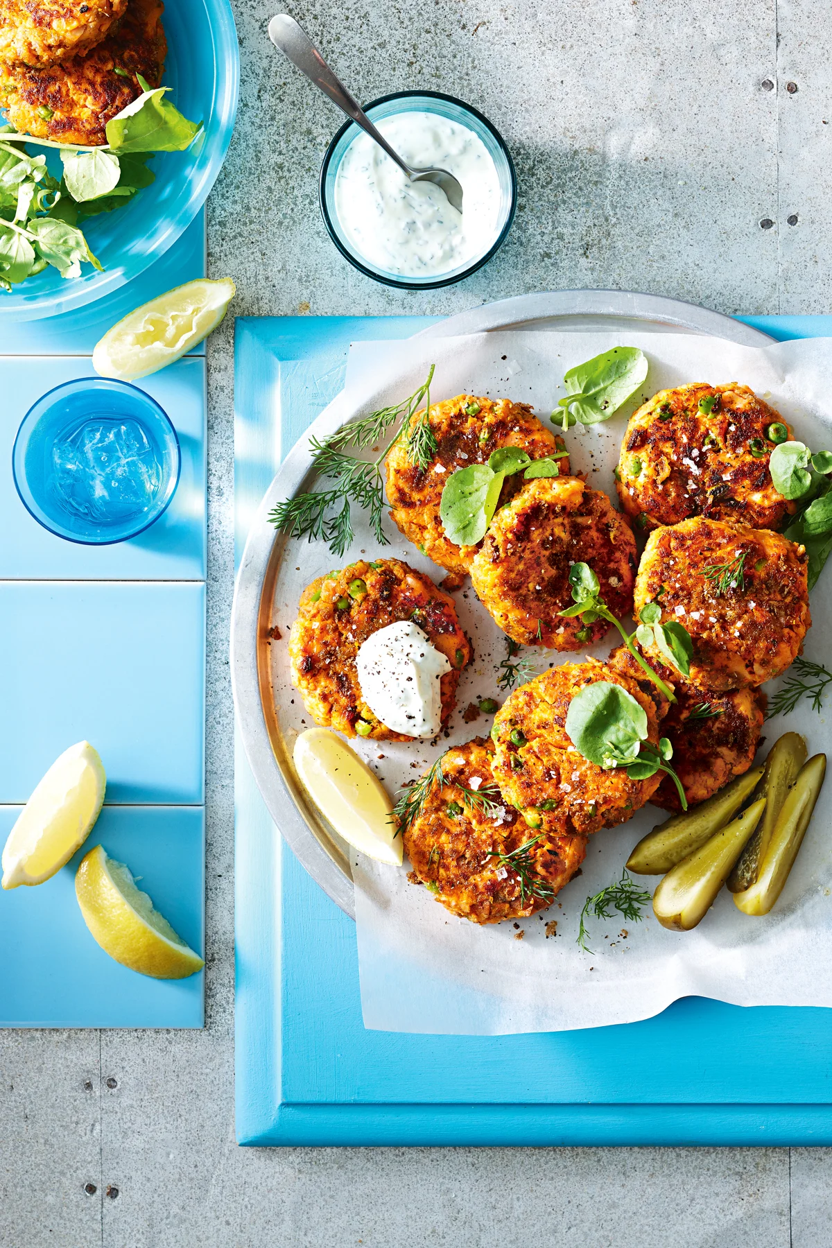 SALMON, SWEET POTATO FISH CAKES — Hayden Quinn