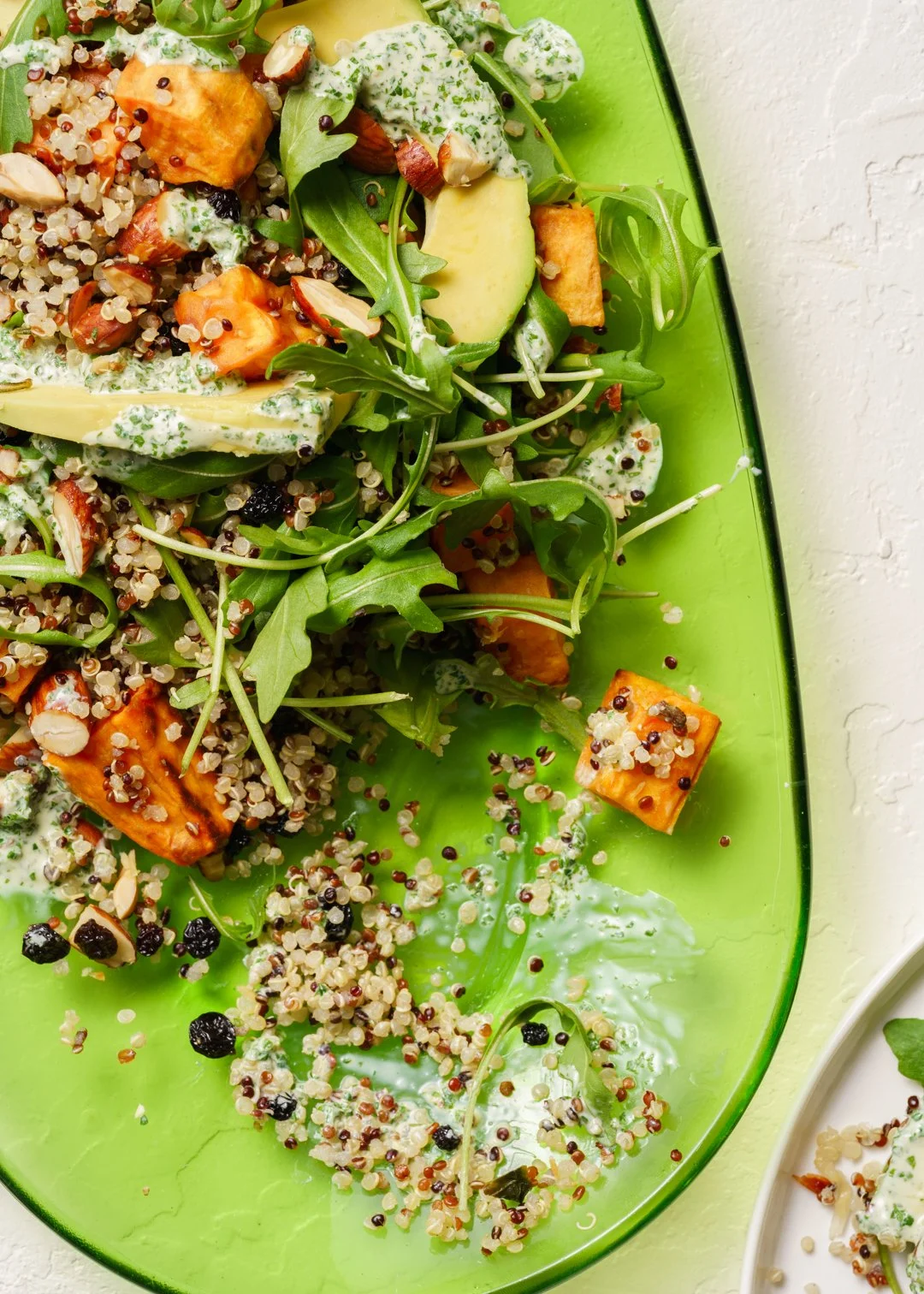 SWEET POTATO, AVO AND QUINOA SALAD — Hayden Quinn