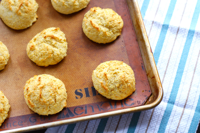 Cornmeal Drop Biscuits - Island Bakes