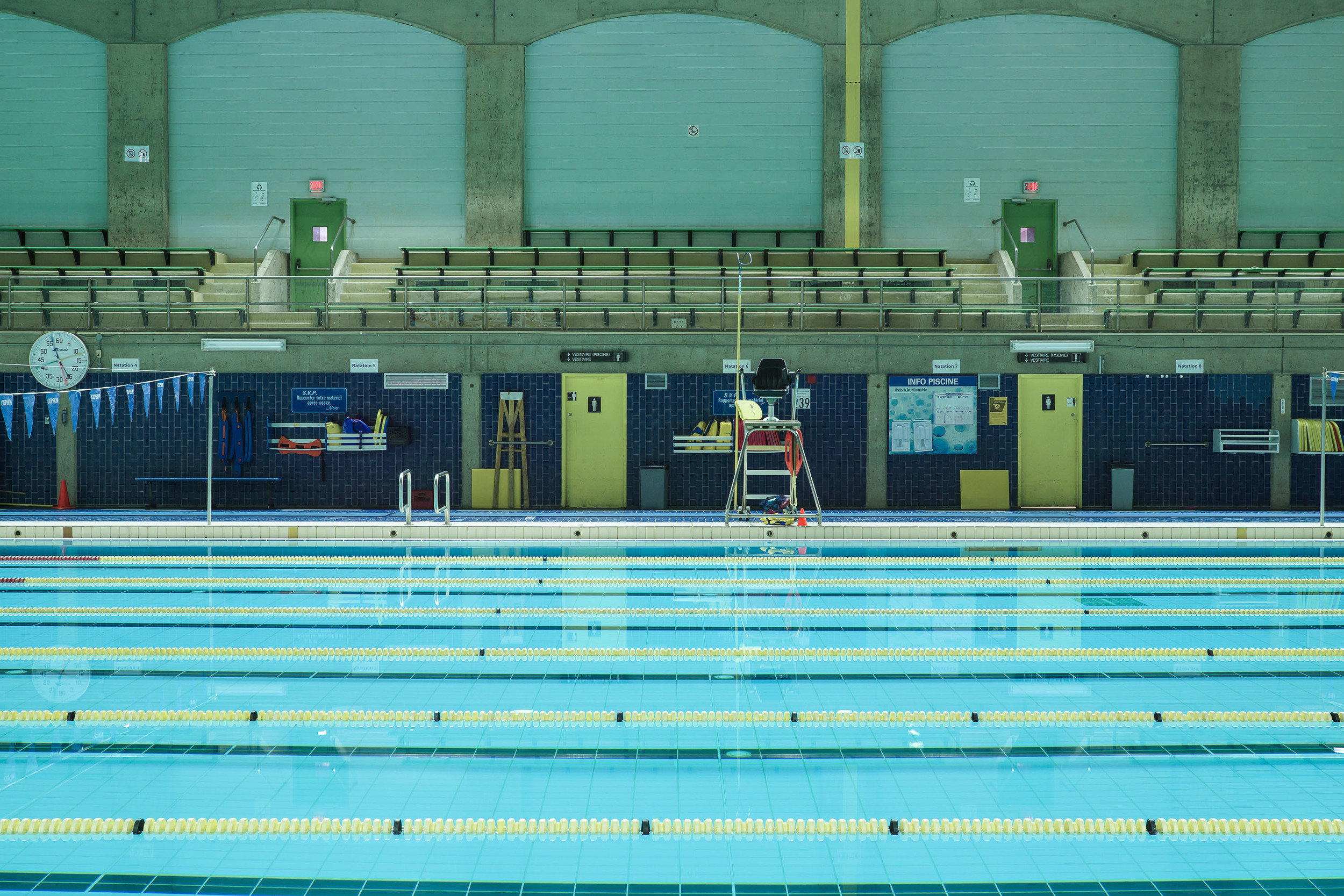Piscine du CEPSUM — Riopel + associés architectes