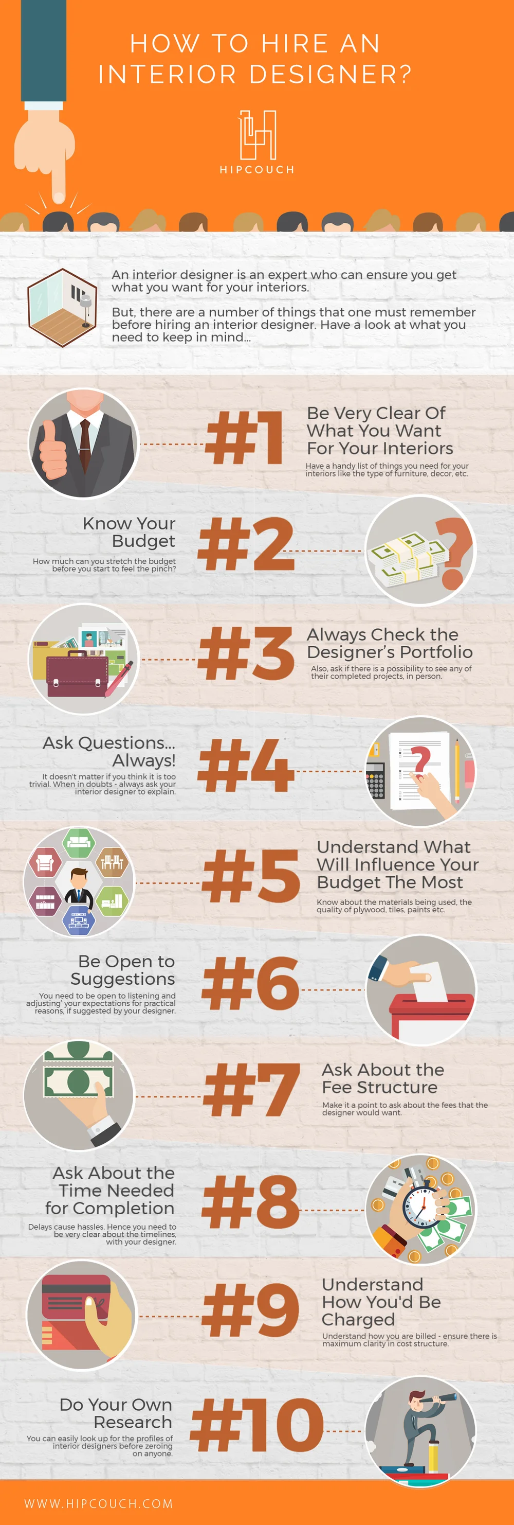 Infographic Interior Design