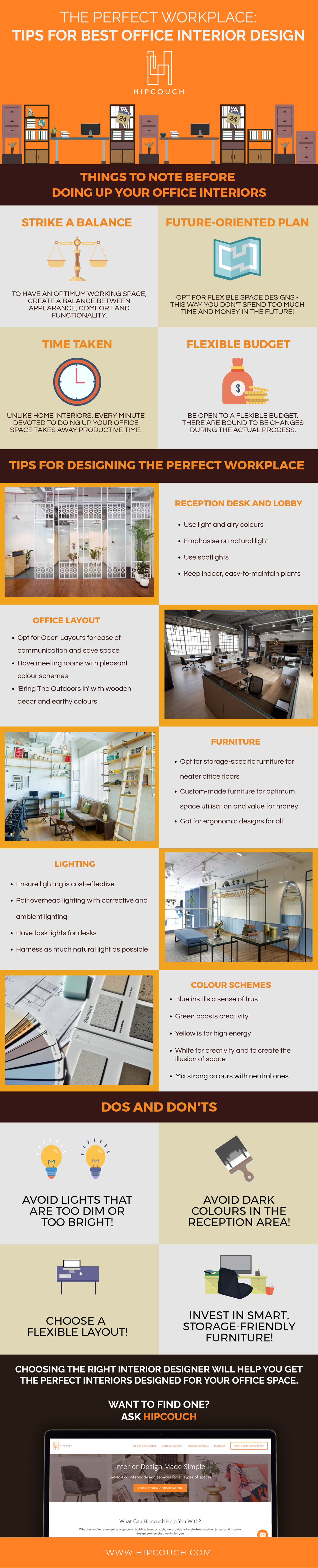 Infographic Interior Design