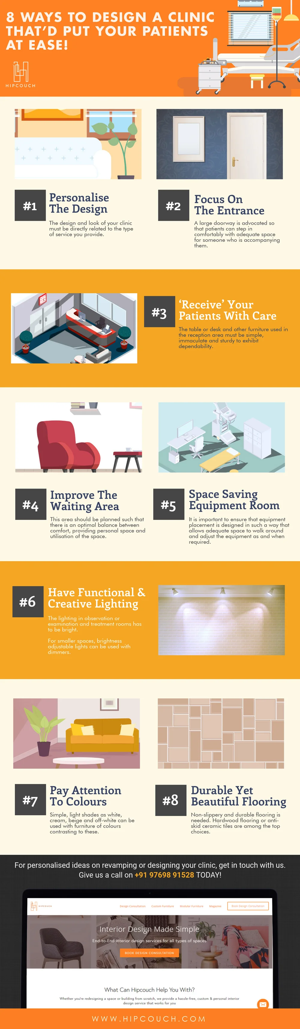 8 Ways To Design A Clinic That’d Put Your Patients At Ease! — Hipcouch ...