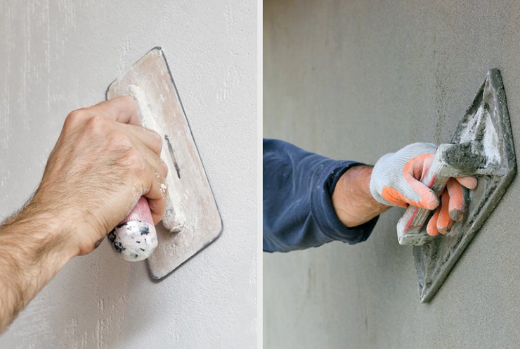 Gypsum Plaster vs Sand Cement Plaster: What Are They & Which One's The ...