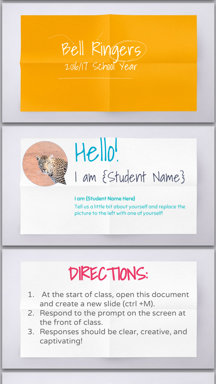 Why I'm Using GOOGLE for Bell Work (and going digital for good ...
