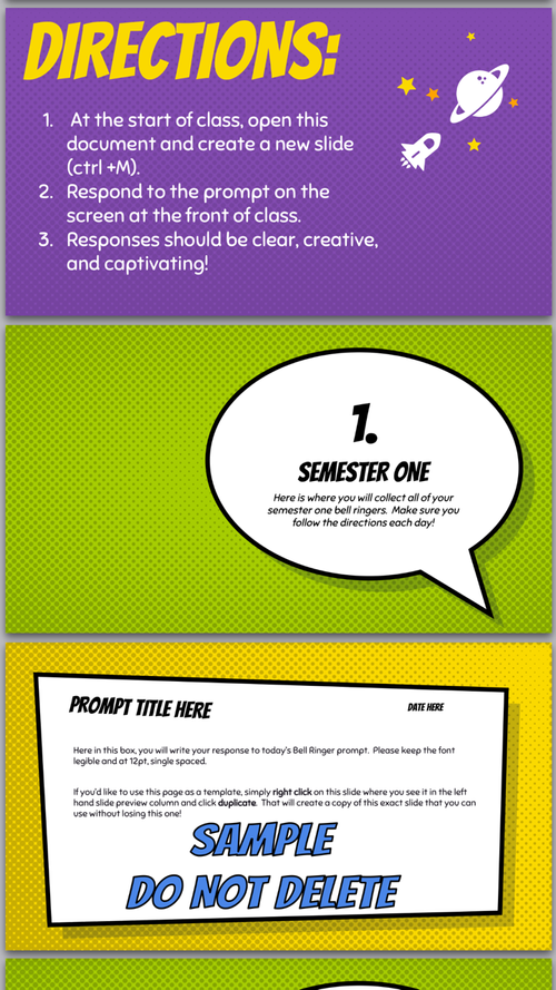 Why I'm Using GOOGLE for Bell Work (and going digital for good ...