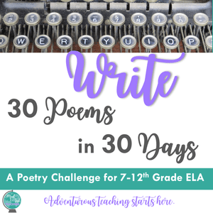 30 Poems to Teach Using The Big Six — Mud and Ink Teaching