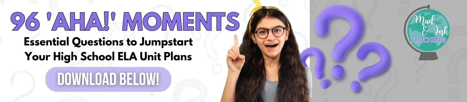 Essential Questions for Inquiry-Based ELA Teaching — Mud and Ink Teaching