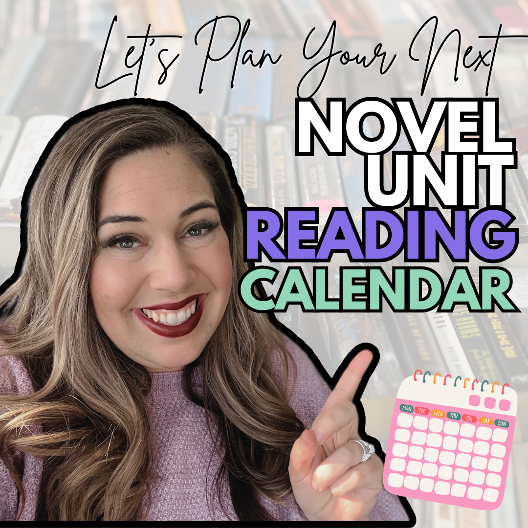 Planning a Novel Unit Reading Calendar — AMANDA CARDENAS | MUD AND INK ...