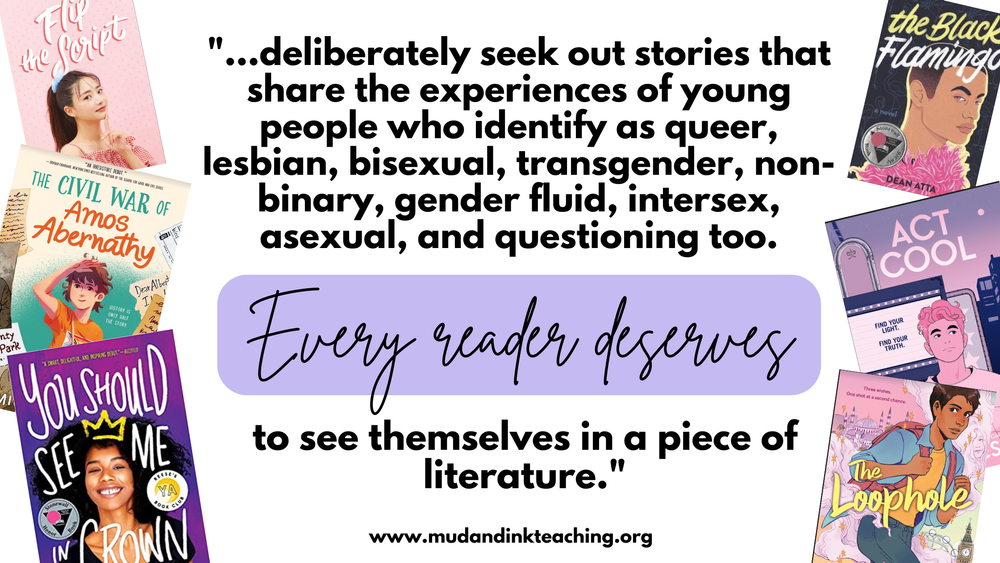 LGBTQ+ Stories Belong in Your Classroom Library — Mud and Ink Teaching