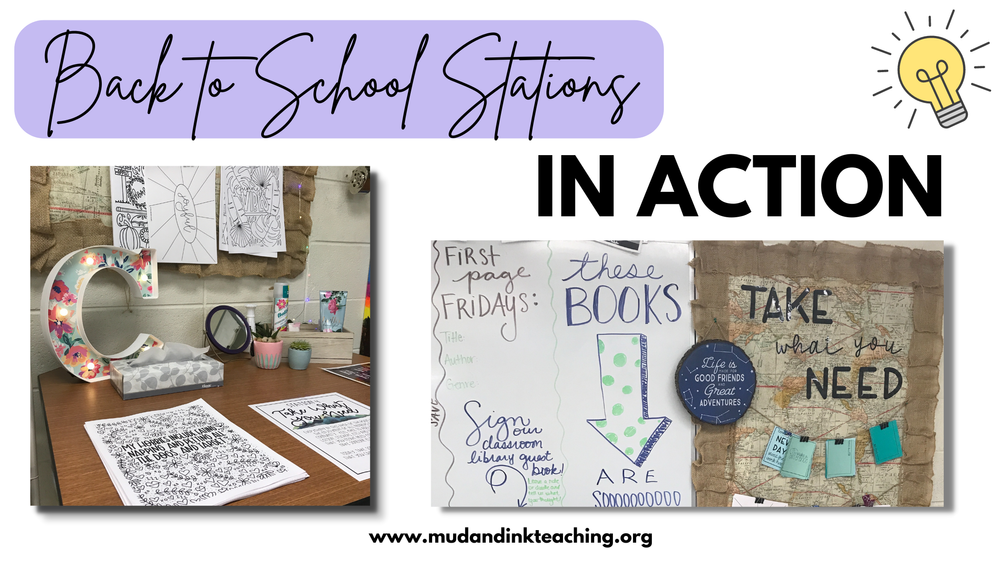 10 Back to School Learning Station Ideas for Middle and High School ...