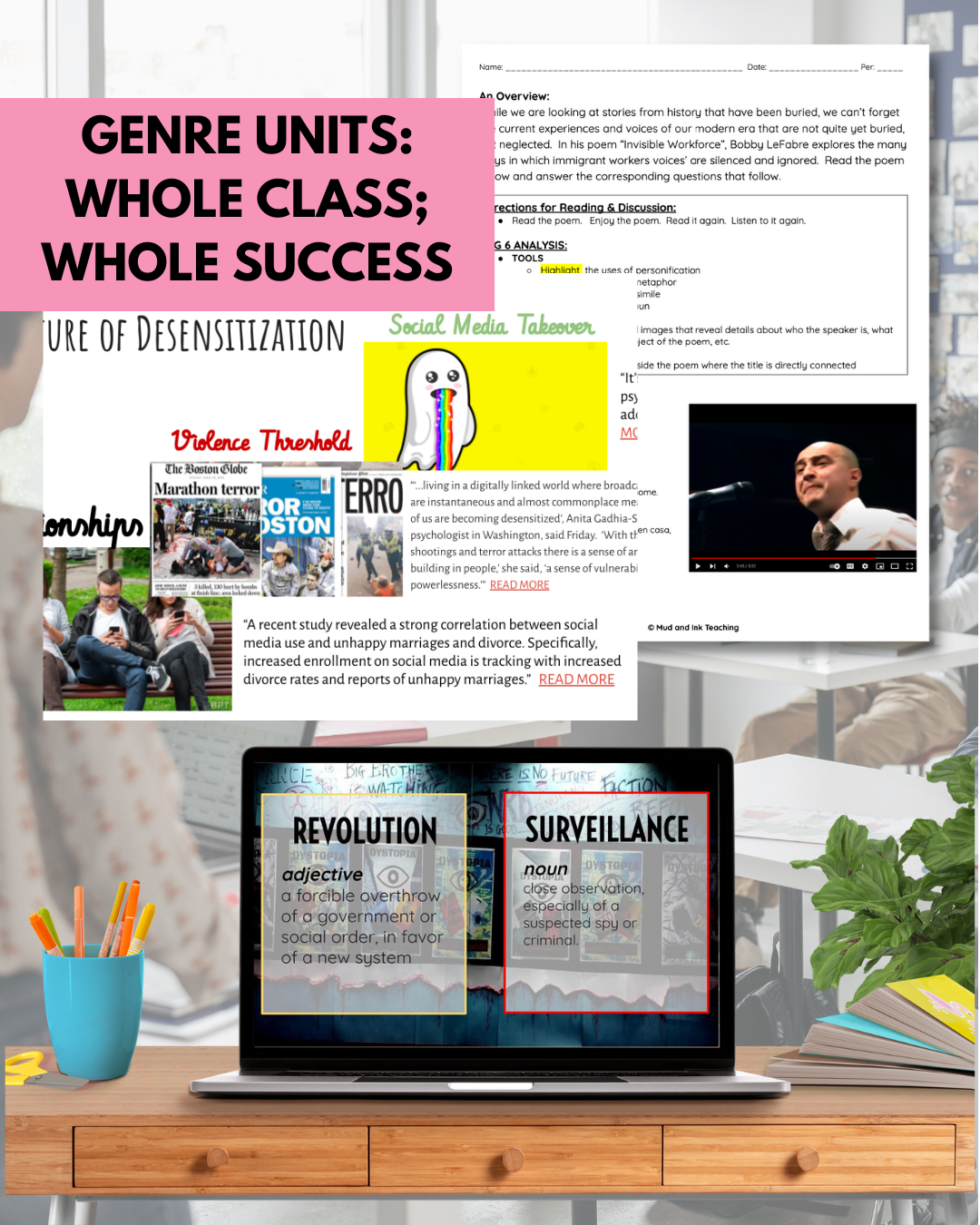 FOR SCHOOLS & DISTRICTS — Mud and Ink Teaching